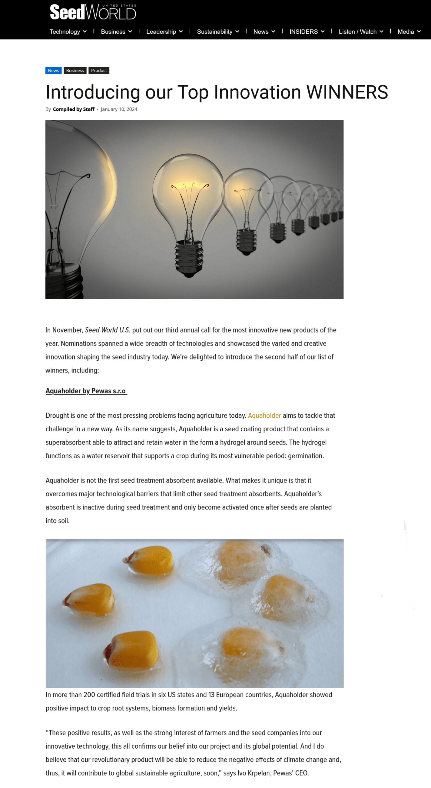 Top innovation winners 2023!